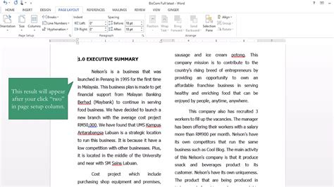 how to split your text into two column ppt