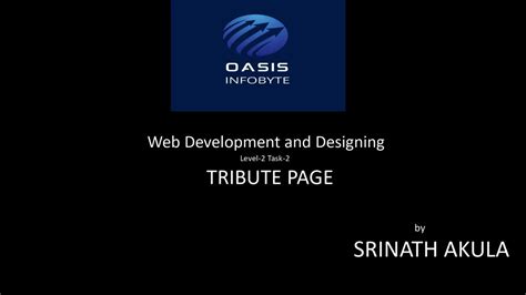 Srinath Akula On Linkedin Connections Level2 Task2 Oasisinfobyte Internship Webdevelopment