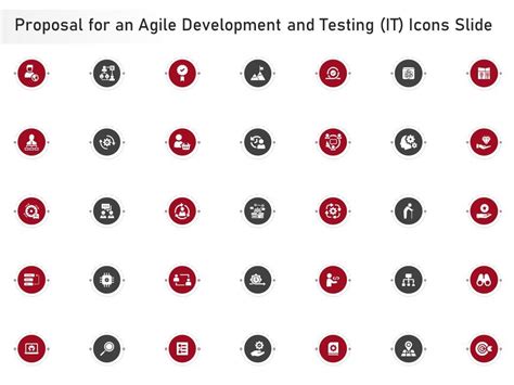 Proposal For An Agile Development And Testing It Icons Slide Ppt