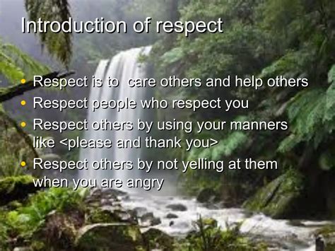 Respect Powerpoint Ppt Christianity Religion And Spirituality