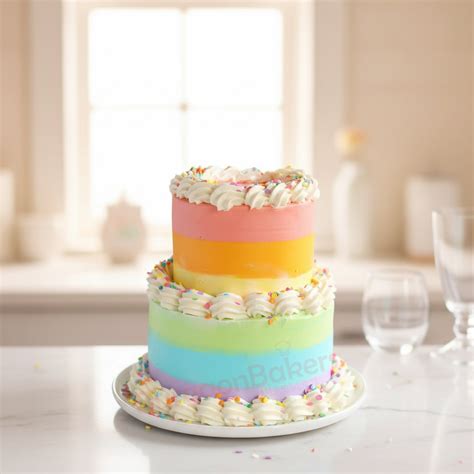 Best Bakery In Gurgaon For Rainbow Cakes Gurgaon Bakers