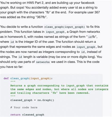 Solved Youre Working On Hw5 Part 2 And Are Building Up
