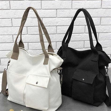 바바무드 포켓 캔버스백 텀블러백 크로스백 숄더백 여자 대학생 가방 텀블러 보부상 데일리 노트북 가방 비건 가벼운 스퀘어백 위시버킷