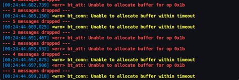 Ble Stream Communication Log Errs Nordic Qanda Nordic Devzone Nordic Devzone
