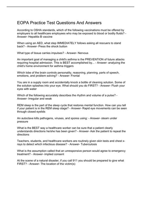 Eopa Practice Test Questions And Answers Eopa Practice Stuvia Us