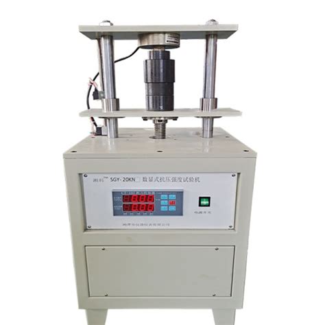White Digital Compressive Strength Testing Machine At Best Price In Xiangtan Labmen Instrument