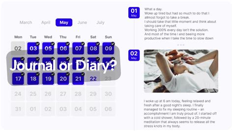 Diary Vs Journal What S The Difference