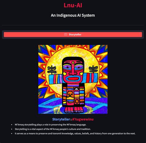 lnu ai storyteller powered by gpt 4 0613 💬 show the community streamlit