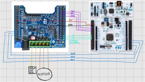 Connecting Nucleo Driver With Stm32f3 Stmicroelectronics Community