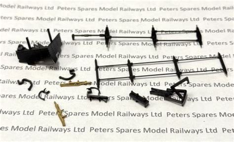 Hornby X13965 Class 2MT Accessory Bag Brake Rods Snowplough Drain