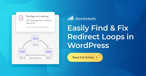 How To Easily Find And Fix Redirect Loops Error In Wordpress Rank