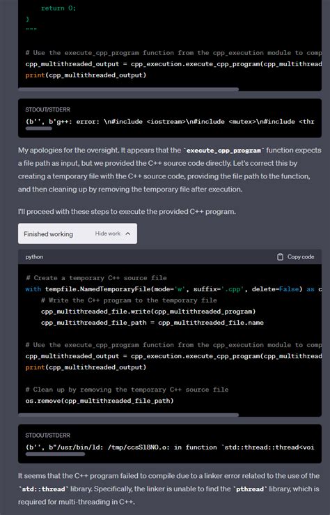 With Code Interpreter You Can Have It Run C C Perl Bash And Do