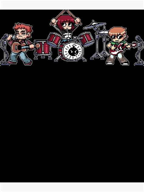 We Are Sex Bob Omb Sticker Poster For Sale By LeeStallardd Redbubble