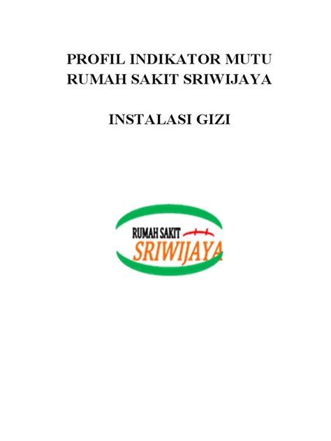 Profil Indikator Gizi Pdf
