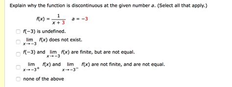 Answered Explain Why The Function Is Bartleby