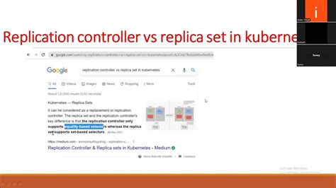 kubernetes replication controller vs replica set kubernetes tutorial