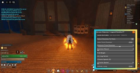 Arcane Odyssey Script Roblox Database