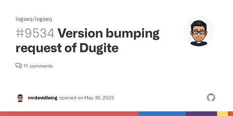 version bumping request of dugite · issue 9534 · logseq logseq · github