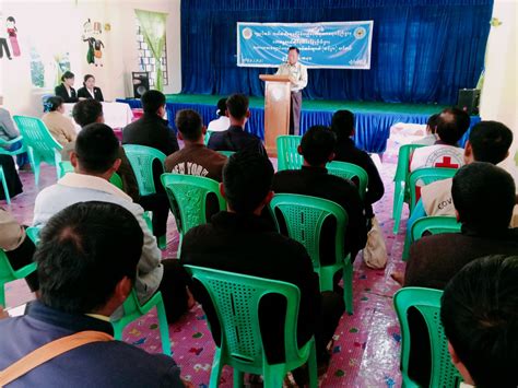 လွိုင်လင်မြို့တွင် သဘာဝဘေးလျော့ပါးရေး စေတနာ့ဝန်ထမ်း လူငယ် ဆင့်ပွား သင်တန်း ဖွင့်လှစ