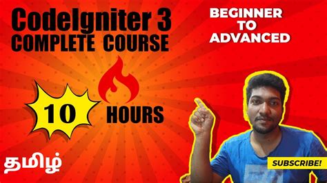 Codeigniter 3 Tutorial In Tamil Full Video 10 Hours Youtube