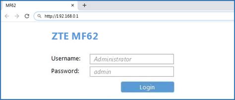 Zte Mf Default Login Ip Default Username Password