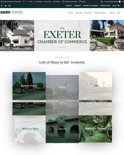 Exeter Chamber Of Commerce Pastis Enterprises And South Valley Websites