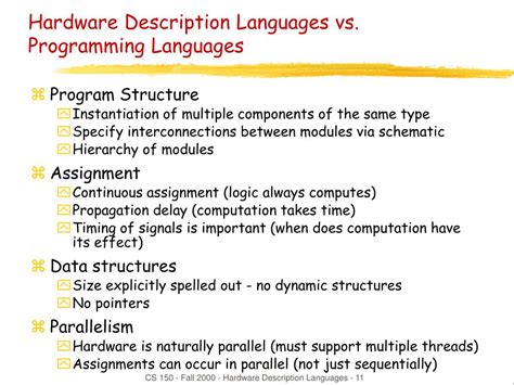 ppt hardware description languages powerpoint presentation free