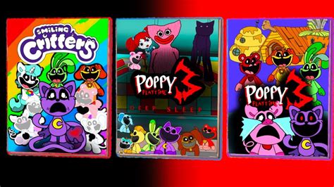 ★poppy Playtime Chapter3 Smiling Critters Catnap Story Gaming Book📖🎮파피플레이타임챕터3 스마일링크리털스 캣냅스토리