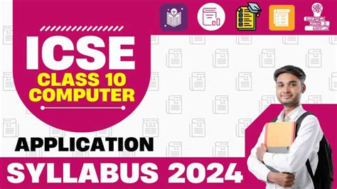 ICSE Class Computer Application Syllabus Check Unit Wise Syllabus Internal Assessment