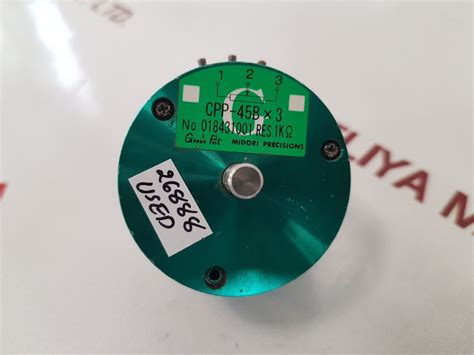 Midori Precisions Cpp 45b X 3 Potentiometer Aeliya Marine Tech