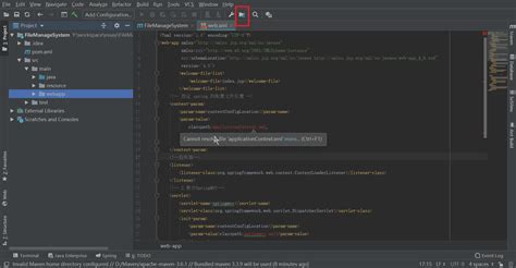 用idea导入maven在打包之后在webxml文件找不到srcmainresources文件夹下的资源（已解决） 稚雅榛 博客园