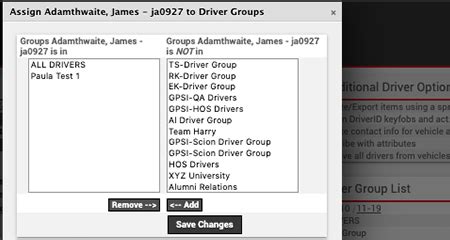 Drivers Features Wex Telematics