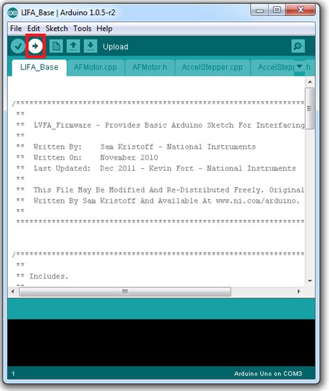 如何将连接arduino固件的labview接口加载到我的arduino Uno上? Ni 如何将连接arduino固件的labview接口加载到我的arduino Uno上? Ni