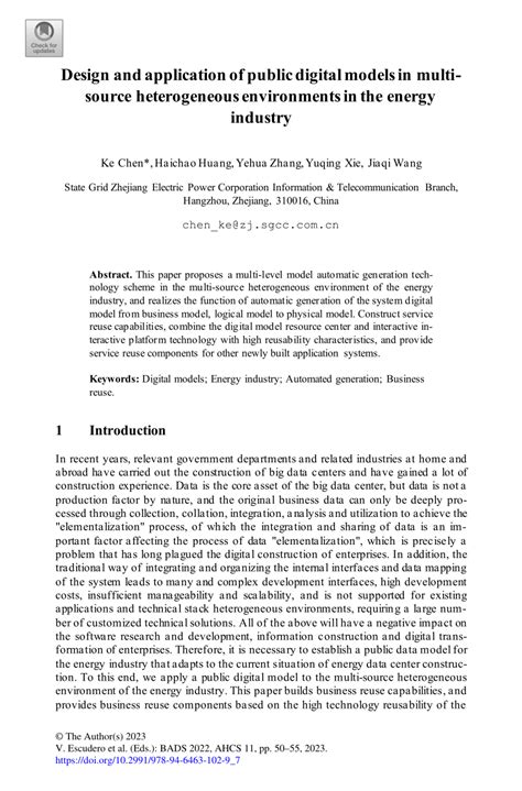 pdf design and application of public digital models in multi source