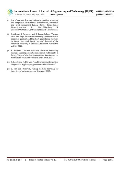 Predicting Autism Spectrum Disorder Using Supervised Learning Algorithms Pdf