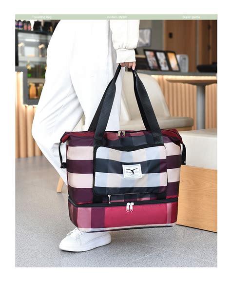 Badubg Чанти за съхранение с голям капацитет Сгъваеми пътни чанти