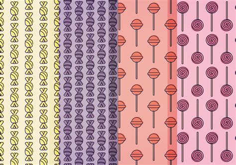 Vector Candy Patterns 127163 Vector Art At Vecteezy