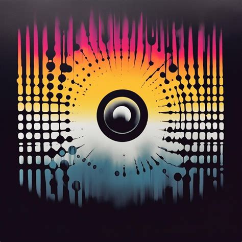 Premium Ai Image There Is A Picture Of A Digital Art Design With A Speaker Generative Ai