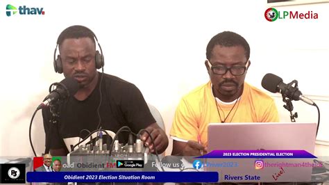 Obidient 2023 Election Situation Room Labour Party Rivers 26th