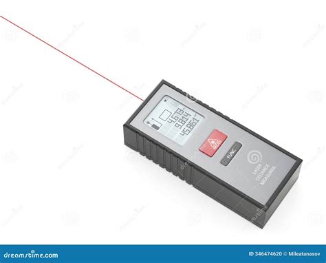 Laser Distance Measurer Stock Illustration Illustration Of Portable 346474620