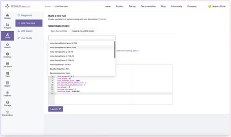 Zero Code And Serverless Llama3 Fine Tuning Powered By Fedml Nexus Ai