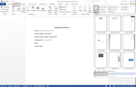 Ms Word Combo Box Content Control Lockqnex