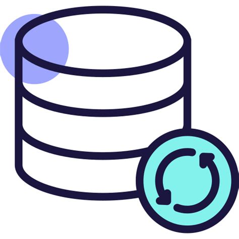 Refresh Database Generic Rounded Shapes Icon