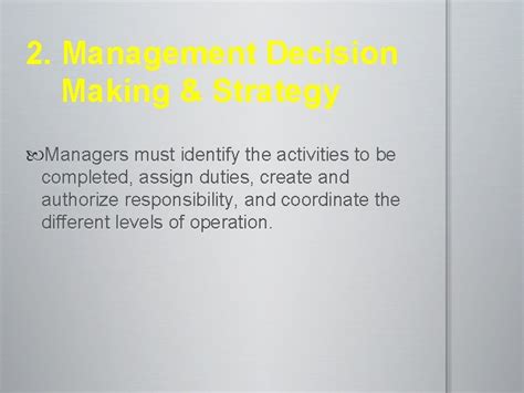The Five Functions Of Management The Five Functions