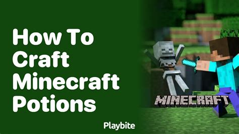 How To Craft Minecraft Potions A Simple Guide Playbite