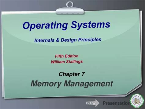 Ppt Operating Systems Internals And Design Principles Fifth Edition