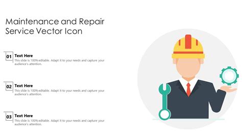 Maintenance And Repair Service Vector Icon Ppt Powerpoint Presentation Gallery Graphic Tips Pdf