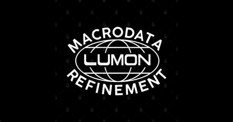 Macrodata Lumon Refinement Lumon Sticker TeePublic