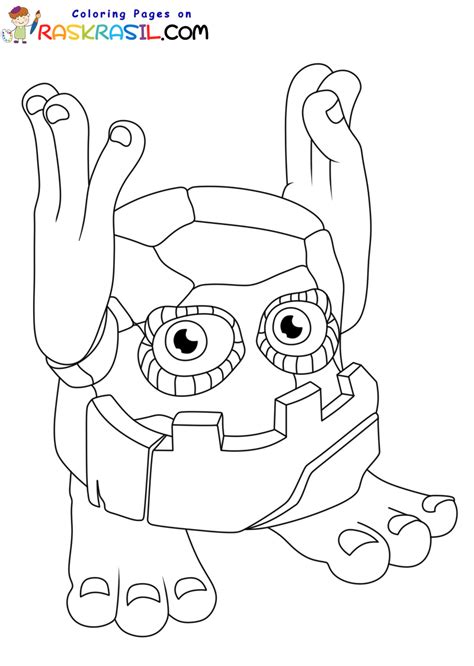 My Singing Monsters Nebulob Coloring Pages 2025