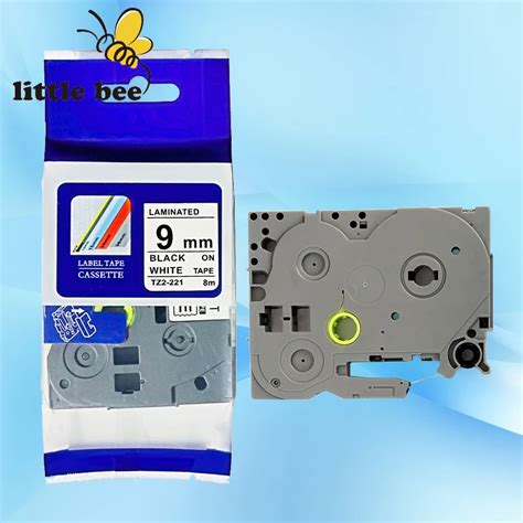 Piece Mm Black On White Compatible Brother Tze Tape For P Touch Label Tape Maker Tze Tze